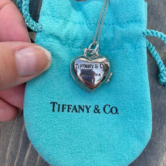 Tiffany & Co. | Jewelry | Rare Tiffany Co Heart Locket | Poshmark
